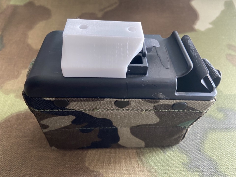 M249 100 Round Nut Sack Ammo Pouch Wall Mount – 3D Printed Display ...