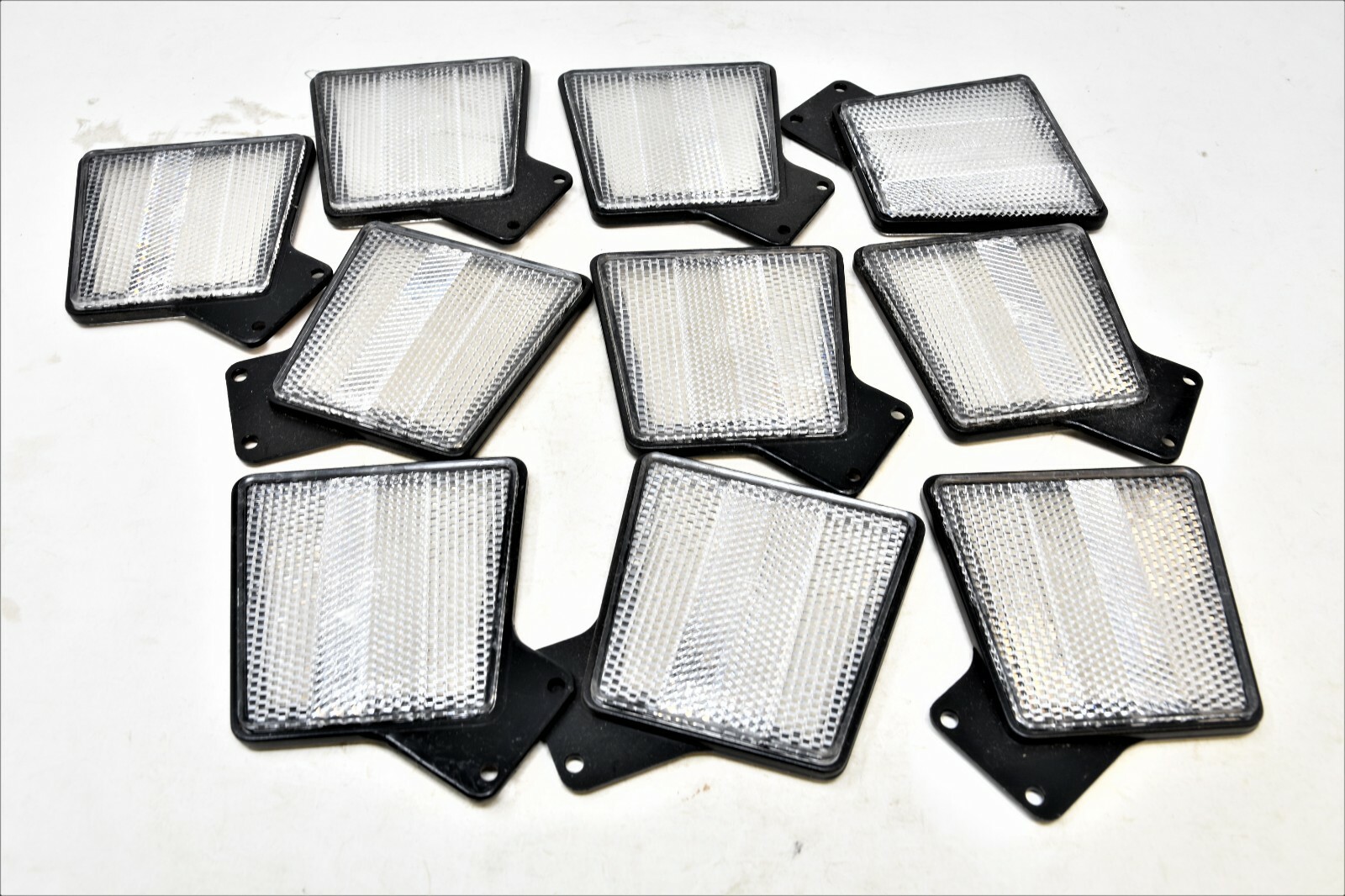 OLD SCHOOL BMX ACORN MAG WHEEL REFLECTORS 5 PAIRS BLACK ALSO SUIT ...