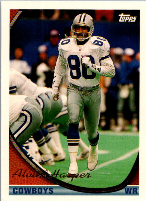 #650 Alvin Harper Dallas Cowboys 1994 Topps | eBay