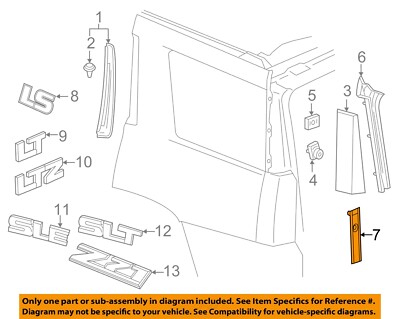GM OEM Left-Water Drain Pnl 84273588 | eBay
