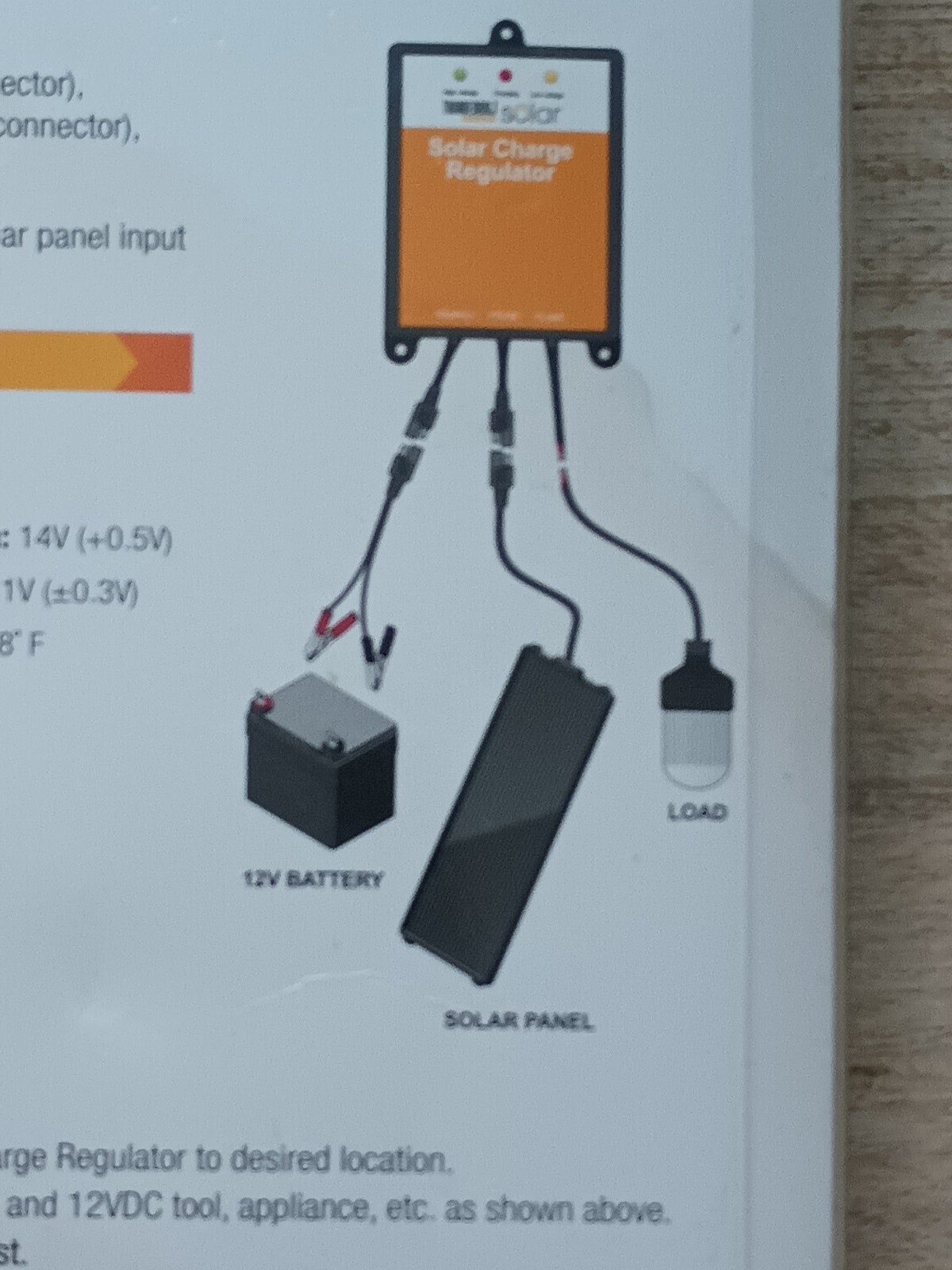 Thunderbolt Magnum 100 Watt Solar Charge Regulator 12V # 96728 Three ...