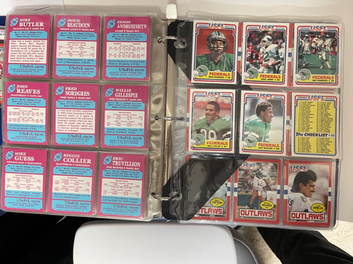 1984 & 1985 Topps USFL Football Mint Complete Sets Steve Young, Jim ...