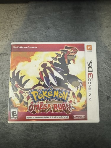 Pokemon Omega Ruby - Nintendo 3DS DS - COMPLETE with manual | eBay