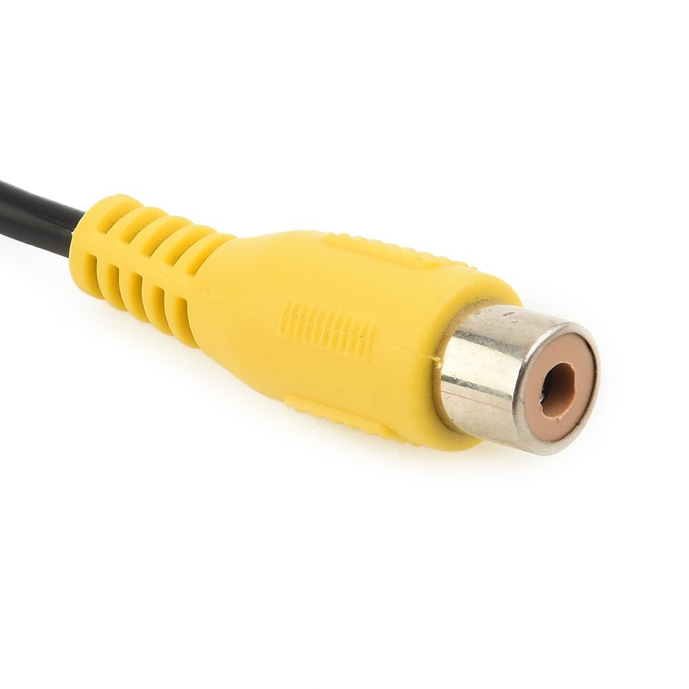 1* Car Rear View Camera RCA Video Convert Cable Connection Adapter For ...