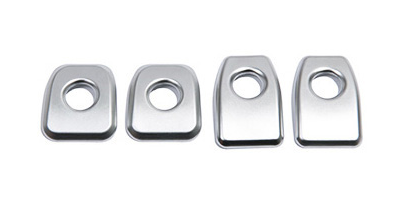 4pcs Silver ABS Door Lock Pins Cover Trim For BMW X5 F15 X6 F16 2014 ...