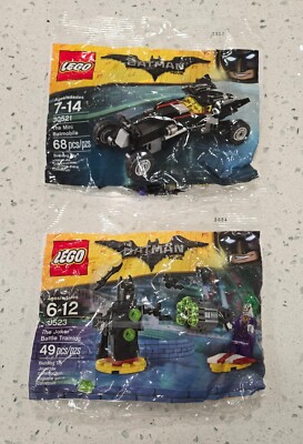 LEGO Batman Movie 30523 & 30521 The Joker Battle Training Polybag ...