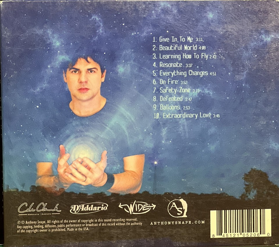 Anthony Snape - Resonate (CD) | eBay