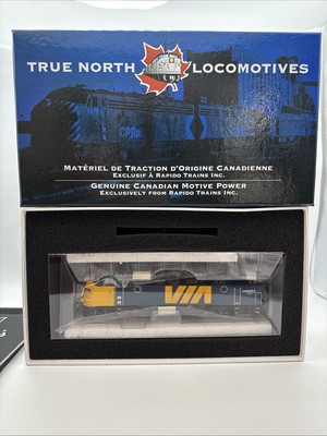 Rapido HO GMDD FP7 Via Rail Canada #6553 - 222539 | eBay