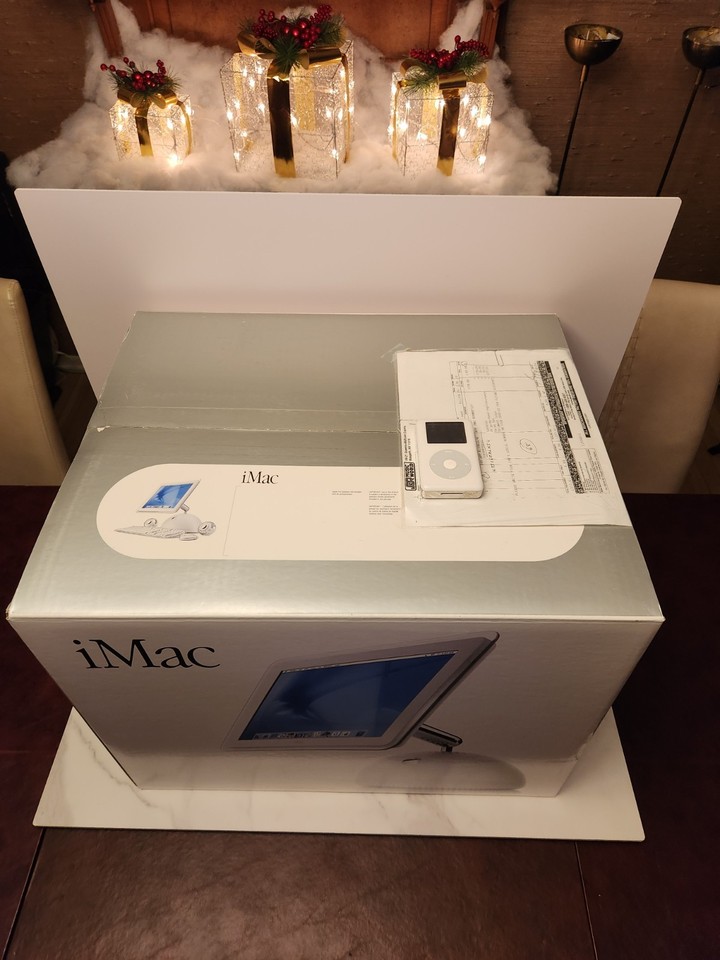 Brand New Sealed 2003 Apple iMac G4 OLD STOCK FROM STORAGE ORIGINAL ...
