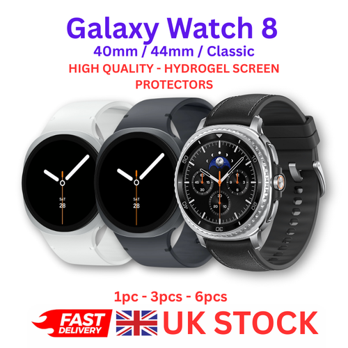 Self-Heal Hydrogel Screen Protector For Galaxy Watch 8 40/44mm Classic ...