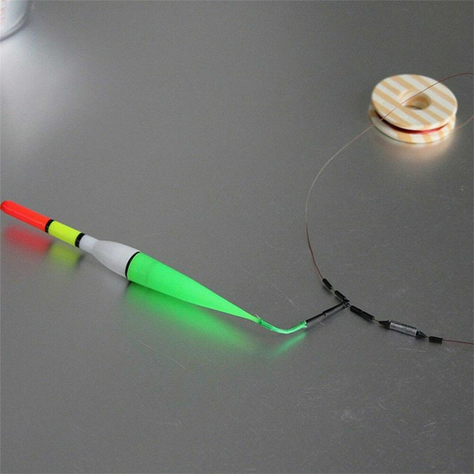 10pcs Electronic Luminous LED Light Bobber Night Fishing Fishing Float ...