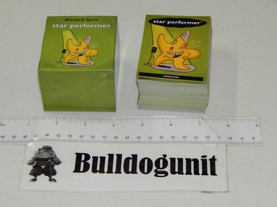 2004 Cranium Board Game Replacement Green Star Performer Card Deck Only ...