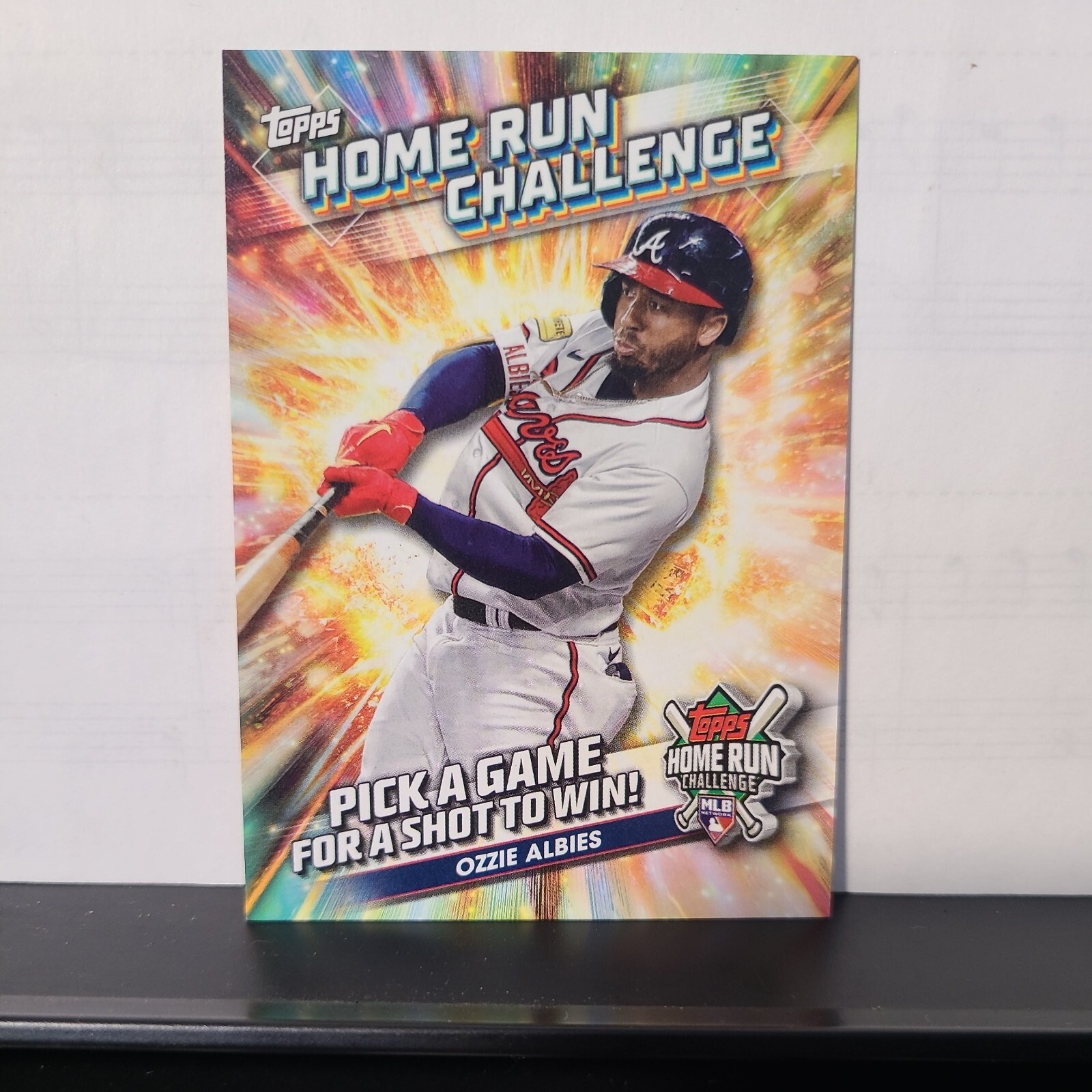 2024 Topps Series 1 Home Run Challenge Code #HRC-6 Ozzie Albies Braves ...