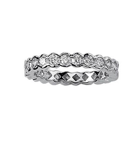 Lia Sophia Jewelry Sugar Coated Ring in Silver Size 7 | eBay
