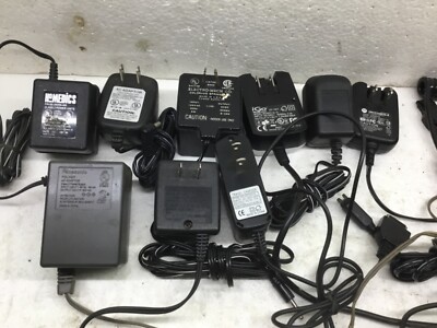 lot of 9 PlugIn Wall Transformer Panasonic homedics Nokia Igo vtech | eBay