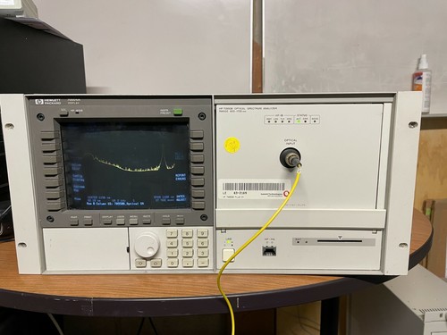 HP/Agilent Optical Spectrum Analyzer (70004+70950B) 600 to 1700nm ...