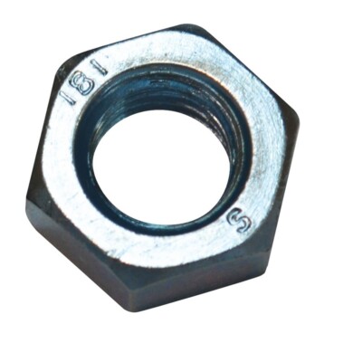 M6 M8 M10 M12 M16 M20 Metric Coarse Hex Nut Class 8 Zinc Plated | eBay ...