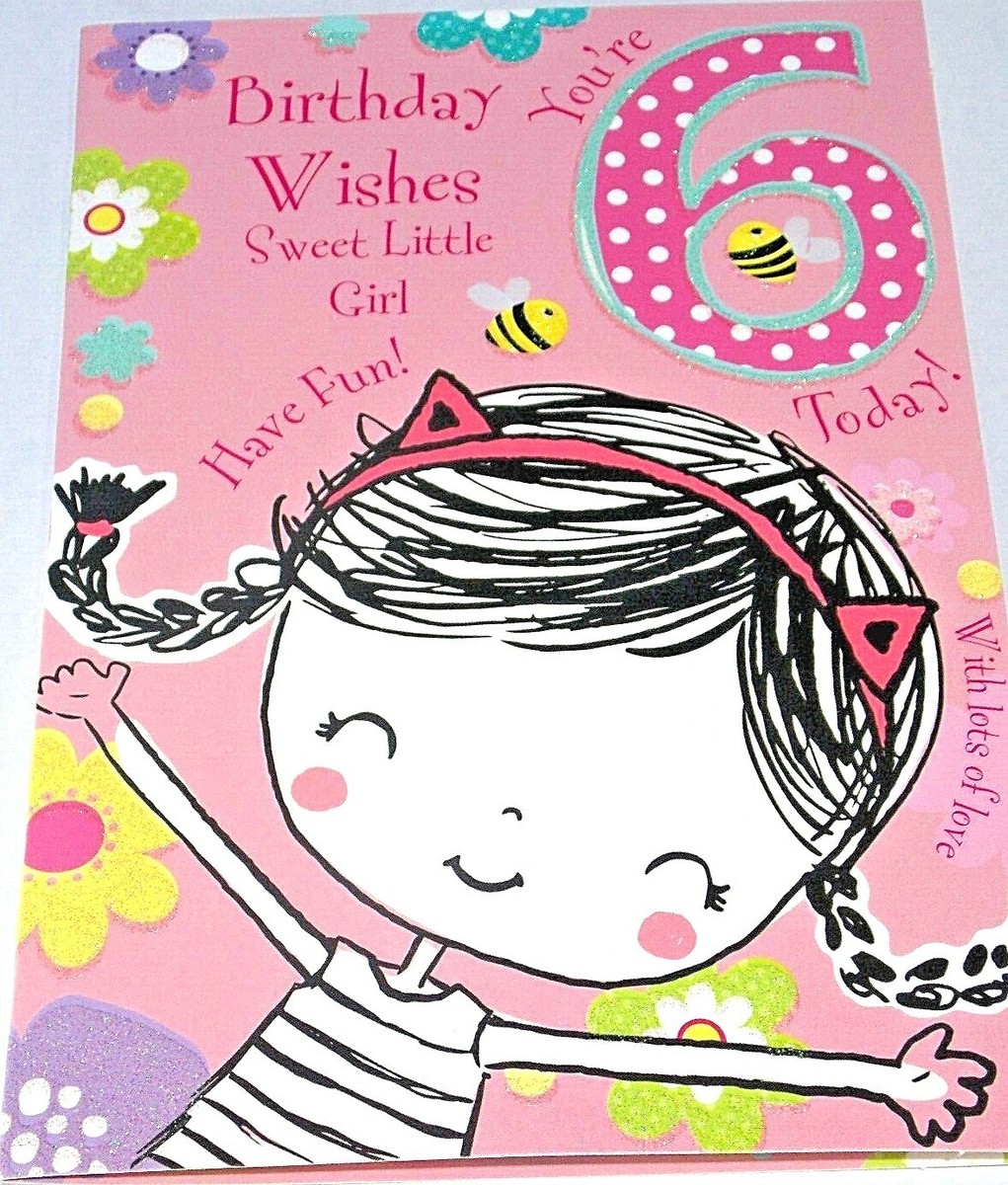Happy Birthday Cards For Little Girls