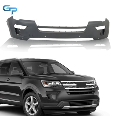 Front Bumper Cover For 2018-2019 Ford Explorer Primed With Radar Hole ...