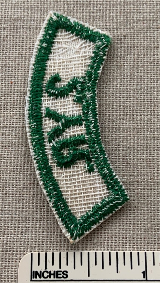 NOS 2nd YEAR BOY SCOUT Camp Rocker PATCH BSA Segment Uniform Badge ...