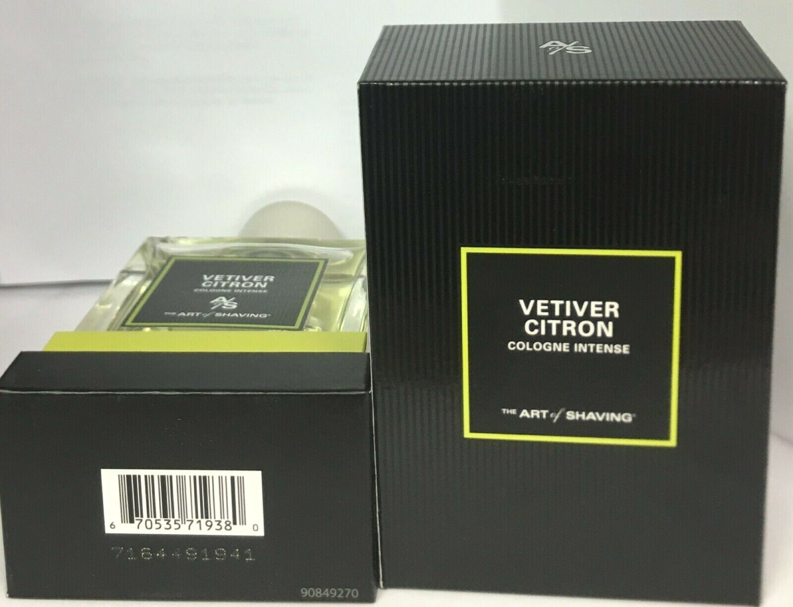 The Art of Shaving Cologne Intense Vetiver Citron For Men 3.3oz/100ml ...