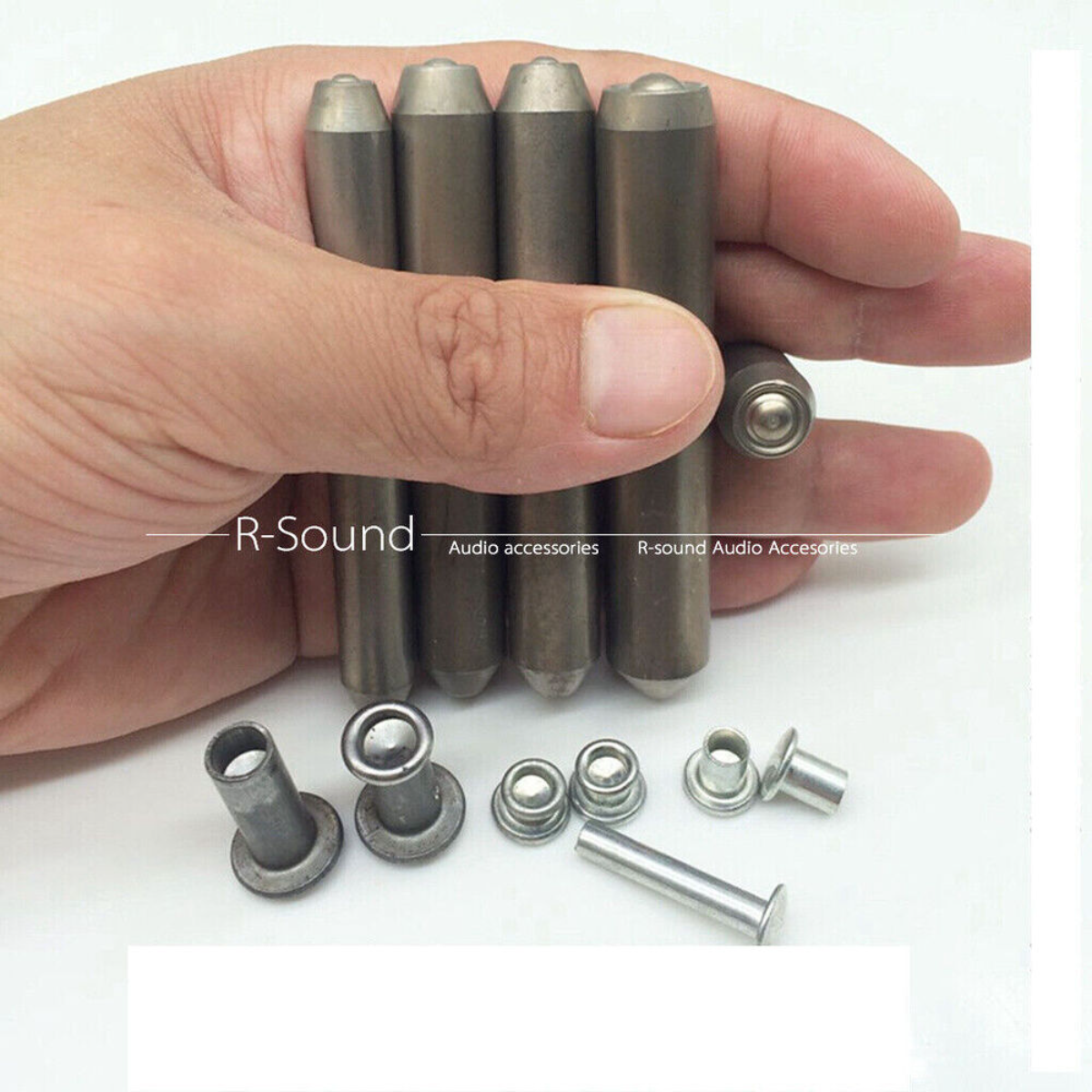 Hardened Rivet Flanging Punch White steel Punch Semi-tubular Rivet ...