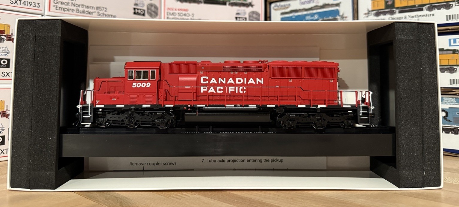 NEW Bowser HO SD30C-ECO Canadian Pacific Railway #5009 3-60509 DCC ...