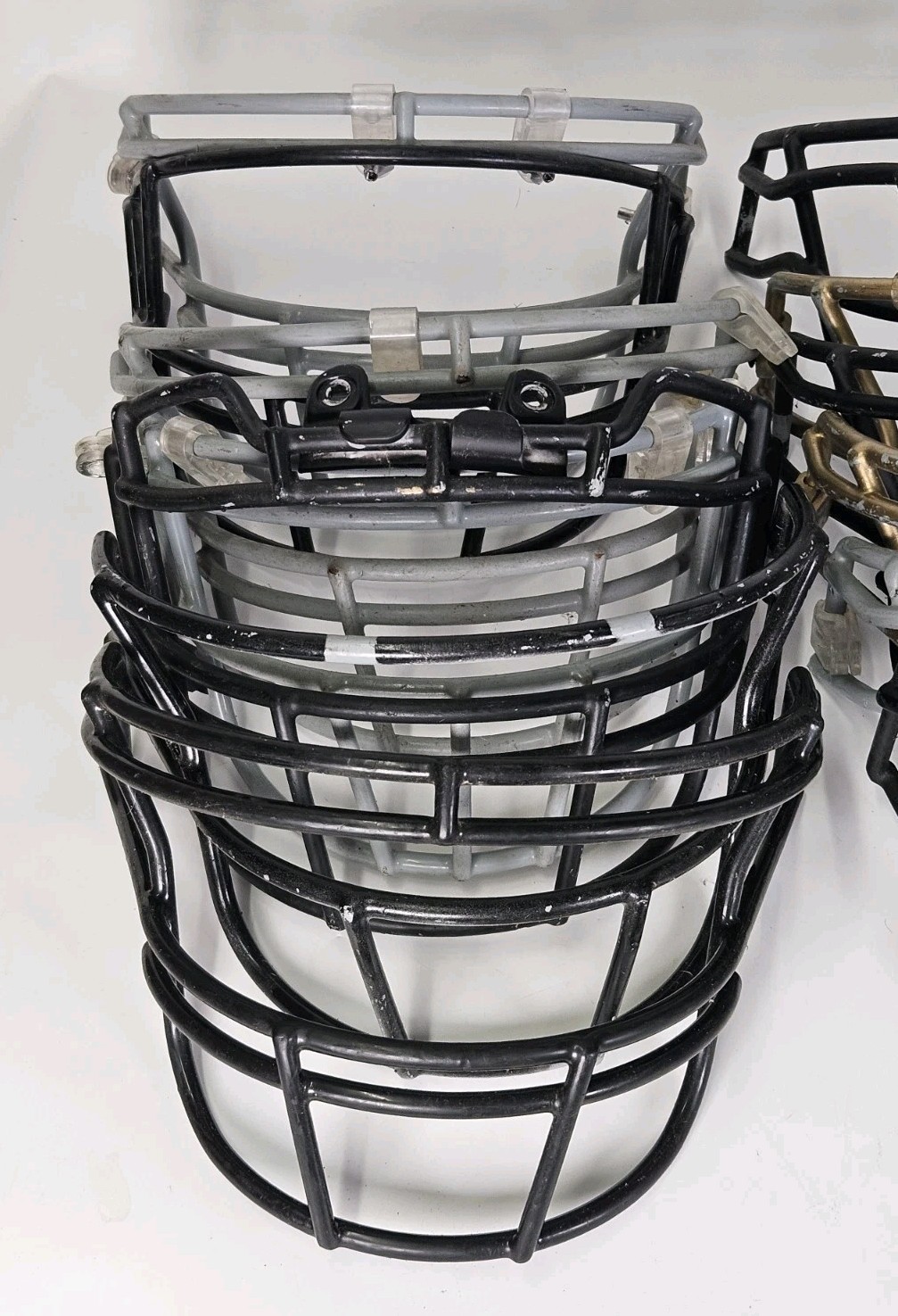 Lot Of 13 Schutt And Riddell Football Helmet Face Masks | eBay