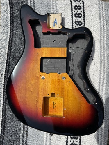 Genuine Classic Vibe Fender Squier Jazzmaster Body Sunburst Electric ...