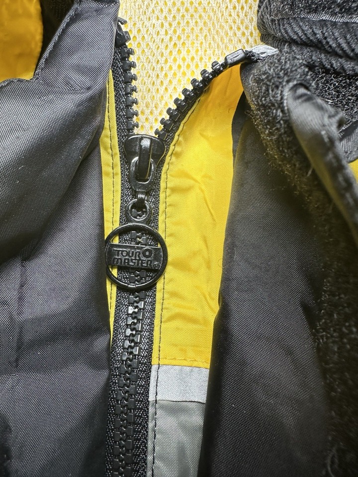 Tour Master Mens Lg Motorcycle Riding Rain Biker Jacket High Vis ...