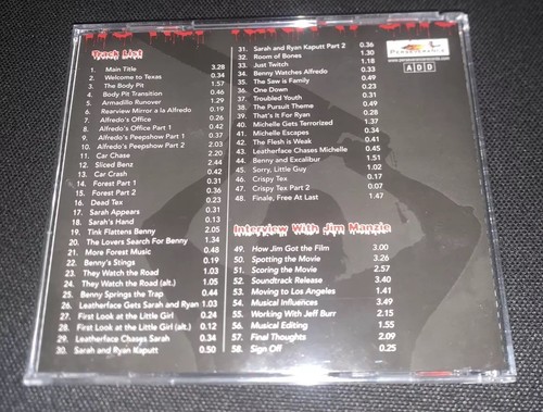 LEATHERFACE : TEXAS CHAINSAW MASSACRE III (COMPLETE SCORE)/LTD ...