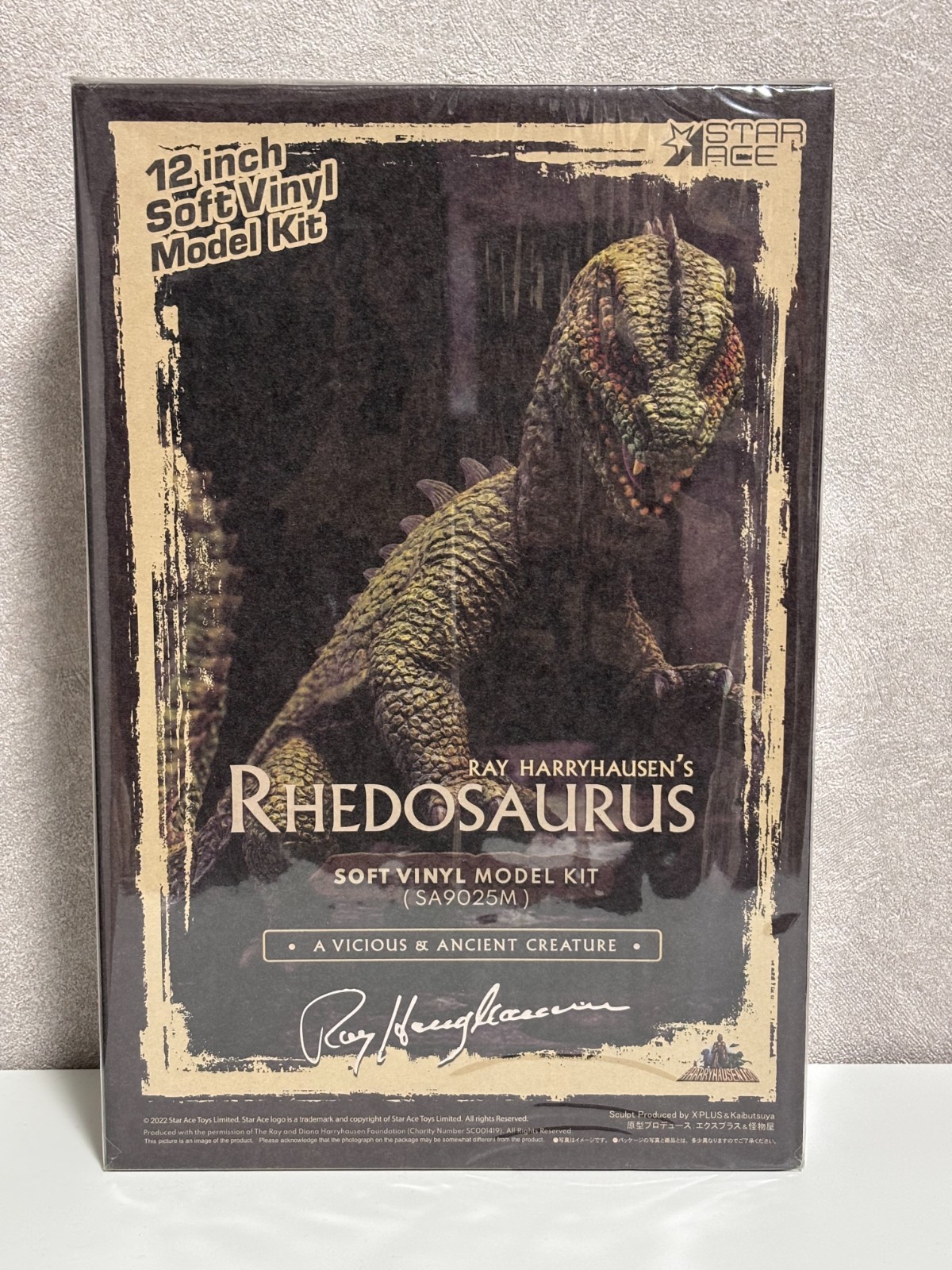Star Ace Rhedosaurus Soft Vinyl Model Kit Unpainted Unassembled Kaiju ...