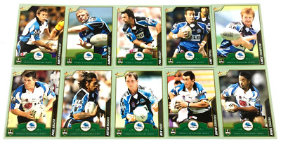 2006 SELECT NRL ACCOLADES CARD BASE CARD FULL TEAM SET CRONULLA SHARKS ...