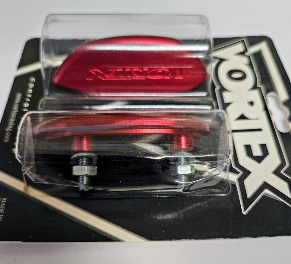 Suzuki GSXR 600 750 1000 RED Vortex Mirror Block Off Offs Plates 2011 ...