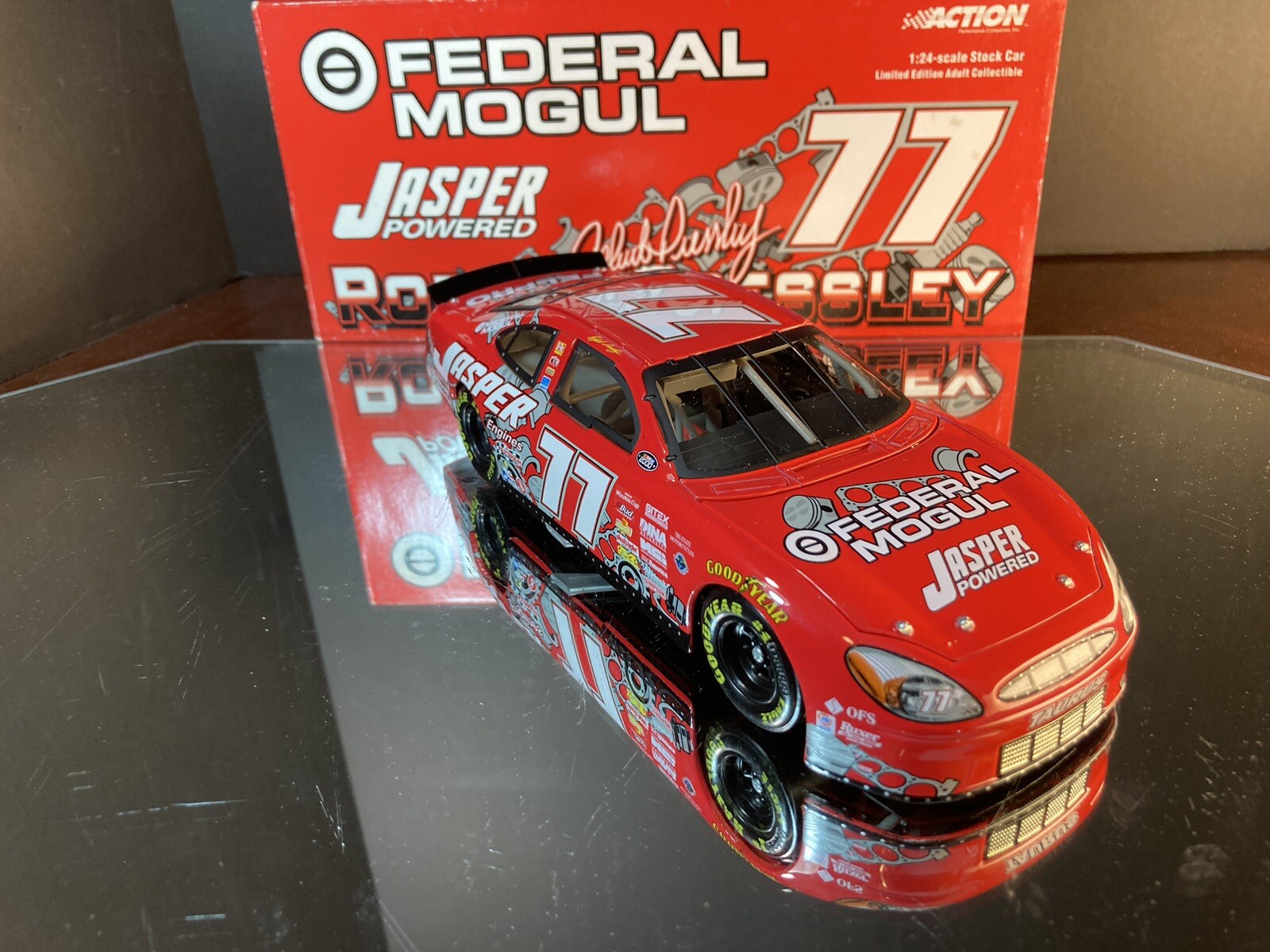 Robert Pressley #77 Jasper Engines Federal Mogul 2000 Ford Taurus 1:24 2,508 | eBay