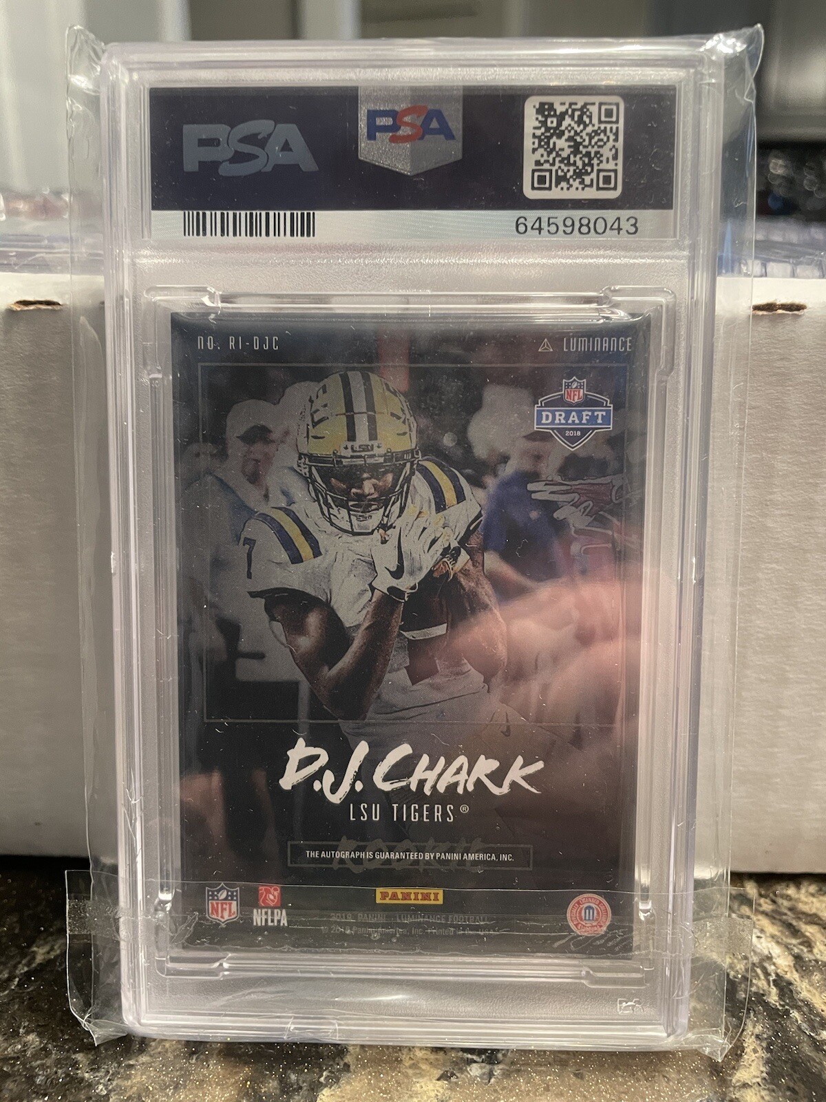 2018 Panini Luminance - Rookie Ink #RI-DJC DJ Chark /249 (AU, RC) for ...