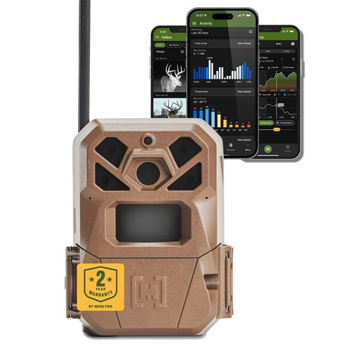 Moultrie EDGE 2 Cellular Trail Camera 36MP FHD Video Auto Connect ...