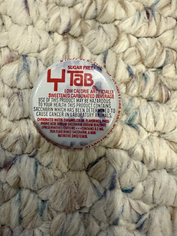 1981 Tab Cola Bottle Cap, Jerry Robinson, 64 | eBay