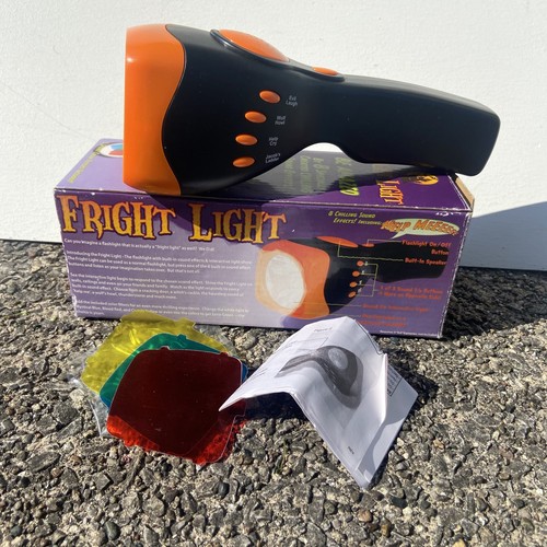 Fright Light Halloween Flashlight Scary Spooky Sound Effects Video | eBay