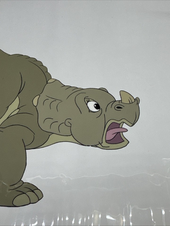 The Land Before Time 1988 Movie Art Animation Production Cel Cera #25 ...