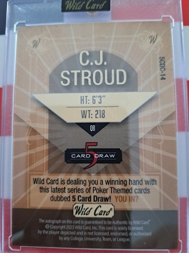 2023 cj stroud autograph rookie card | eBay