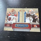 2008 Donruss Gridiron Gear Rivals /500 Braylon Edwards TJ ...