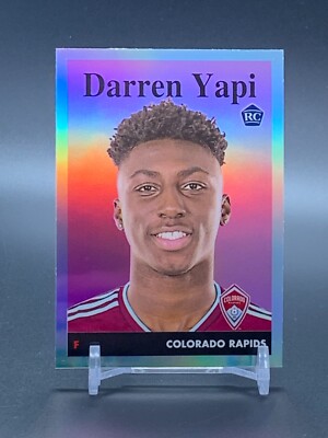 2023 Topps Chrome MLS 1958 Throwback 58T-9 DARREN YAPI Colorado Rapids ...