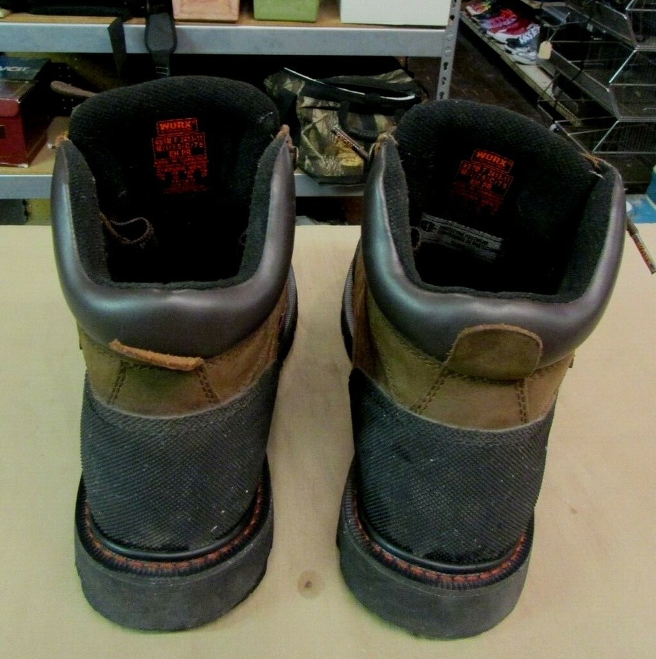 Worx X Red Wing Men's US 11 M Resistant Gravel Work Boot Brown 5906 EH ...