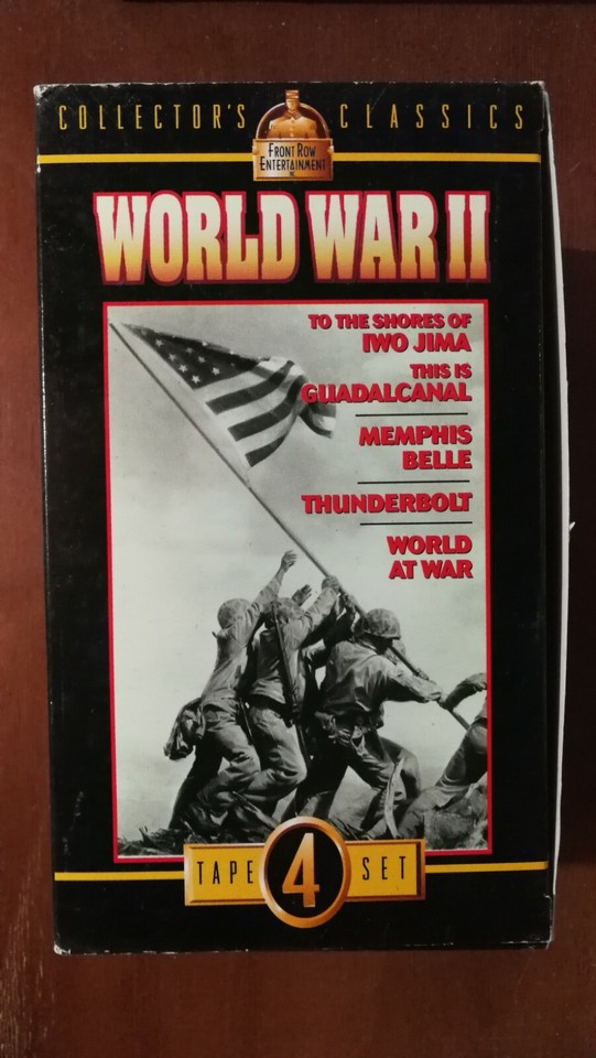 World War II: Collectors Classics - 4 Pack (VHS, 2000, 4-Tape Set ...