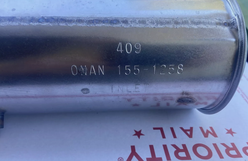 Cummins Onan RV Muffler Kit 542-0472 | eBay