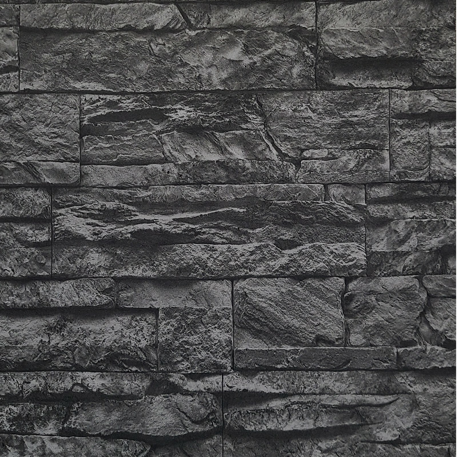 Faux Stone Wallpaper Textured