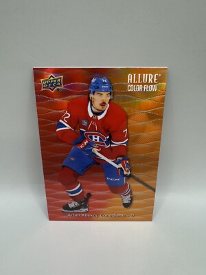 2023-24 allure color flow red orange # cf-3 arber xhekaj | eBay