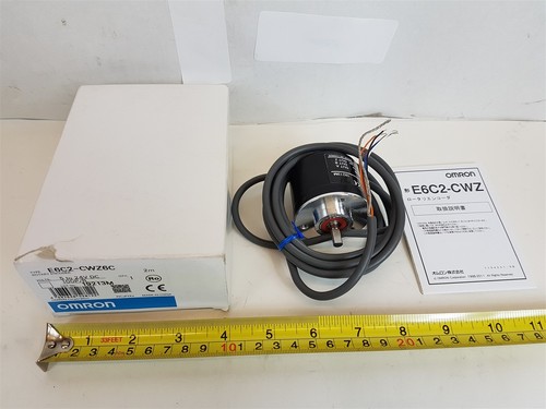 Omron E6C2-CWZ6C Rotary Encoder 5 to 24VDC 100P/R 2m - New | eBay