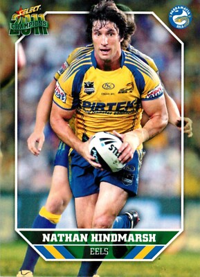 2011 PARRAMATTA EELS NRL Card NATHAN HINDMARSH | eBay Australia